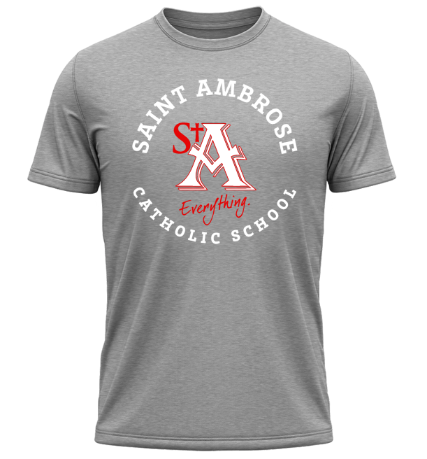 Just Cool Performance Tee – 1st Place Spiritwear - Saint Ambrose Uniforms